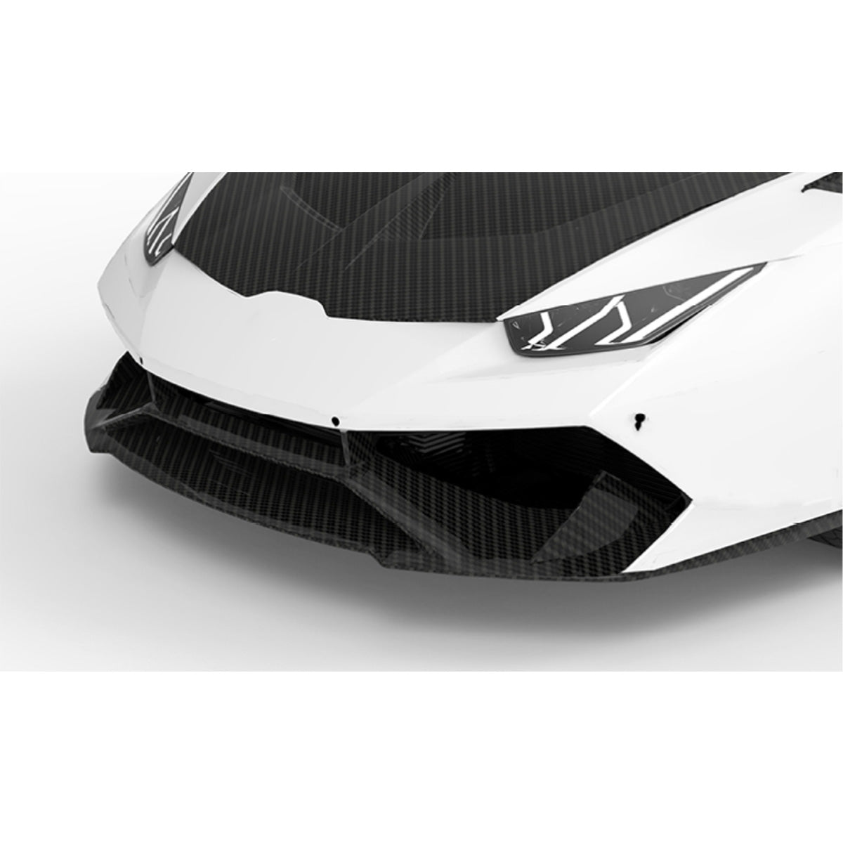 Lamborghini Huracan LP580 Front Bumper V2 – Top Spec Motorsports